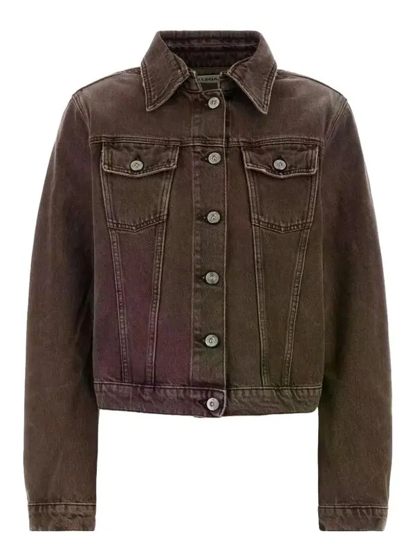 Our Legacy Buttoned Denim Jacket - Brown