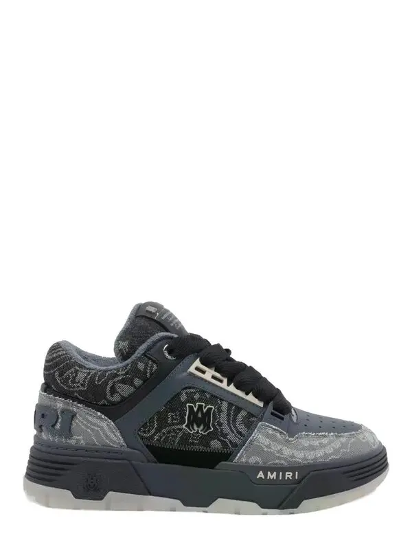Amiri Ma-1 Bandana-jacquard Sneakers - Blue