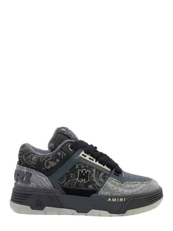 Amiri Ma-1 Bandana-jacquard Sneakers - Blue