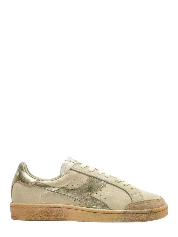 DIADORA Prestige Aged Italia Lace-up Sneakers - Neutrals