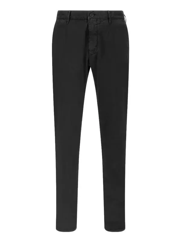 Incotex Straight-leg Trousers - Black