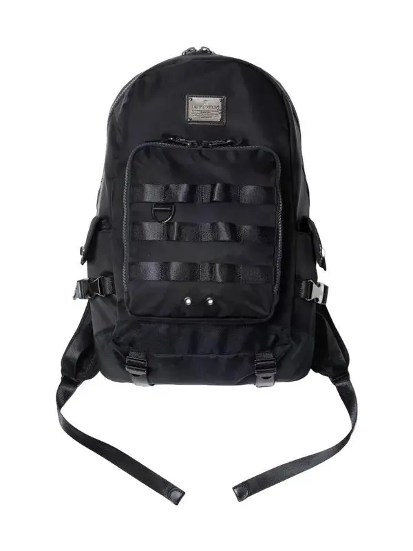 MAKAVELIC Zipped Backpack - Black