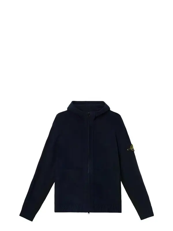 Stone Island Zip-fastening Hoodie - Blue