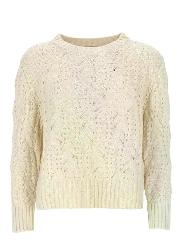 Agnona Long-sleeve Sweater - Neutrals