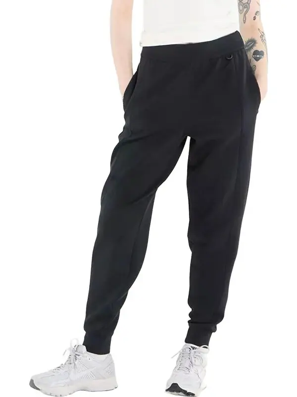 Nike Ring-detail Trousers - Black