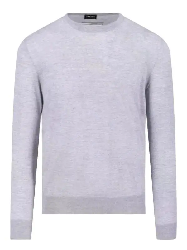 Zegna Crew-neck Sweater - Grey