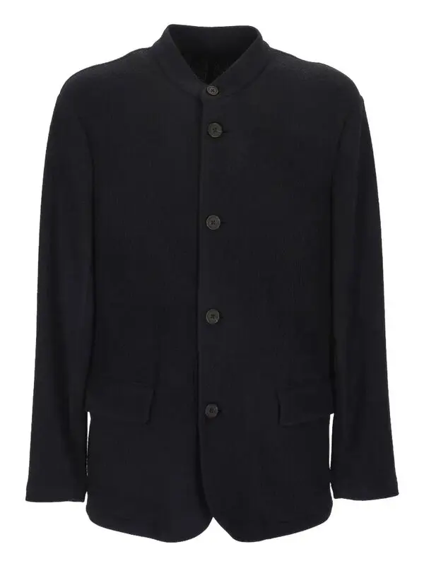 Emporio Armani Single-breasted Blazer - Blue