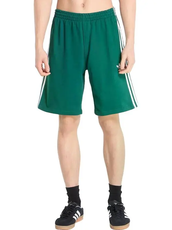 Adidas Logo-embroidered Shorts - Green