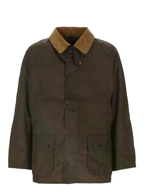 Barbour Corduroy Collar Parka - Brown