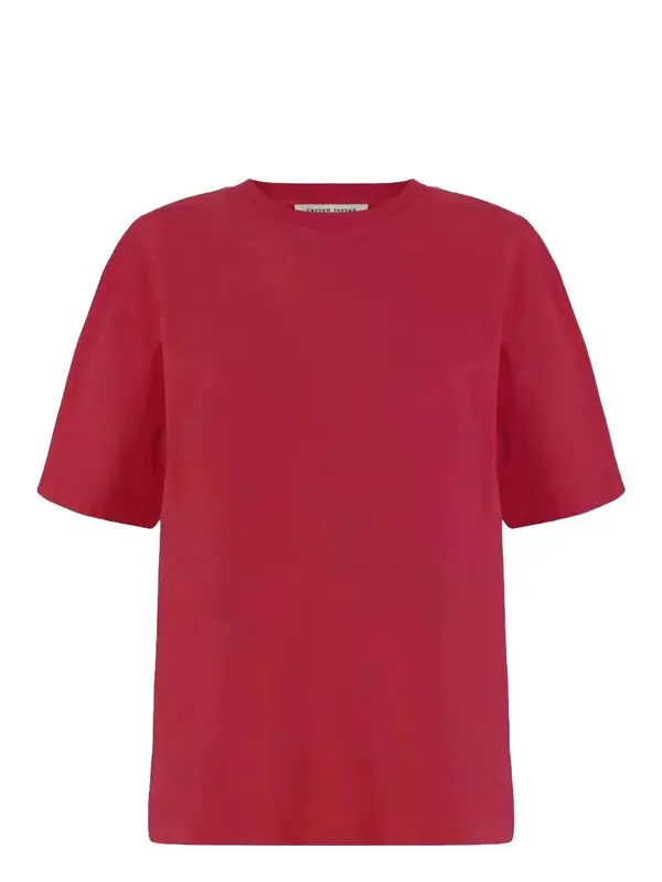 Carven Logo-detail T-shirt - Pink