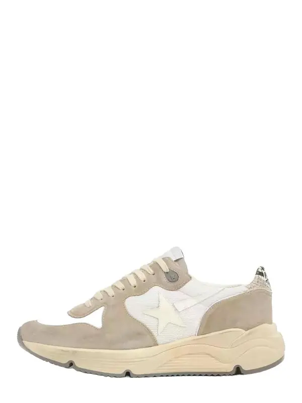 GOLDEN GOOSE Star-detail Lace-up Sneakers - Neutrals