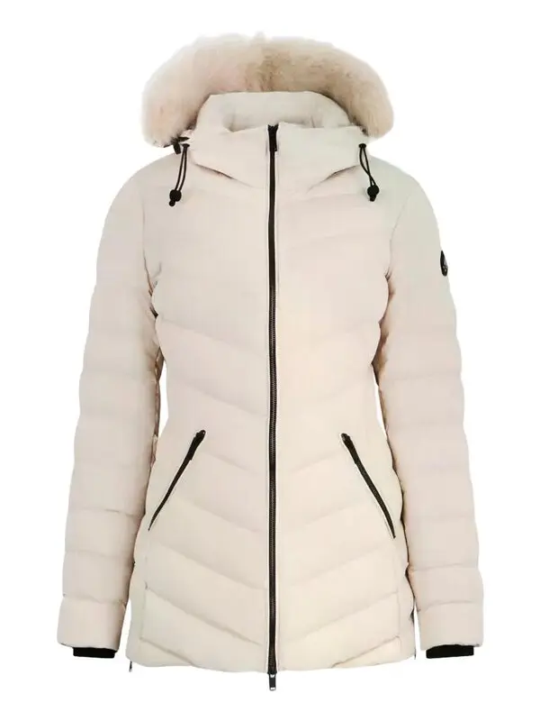 Moose Knuckles Roselawn Hooded Jacket - Neutrals