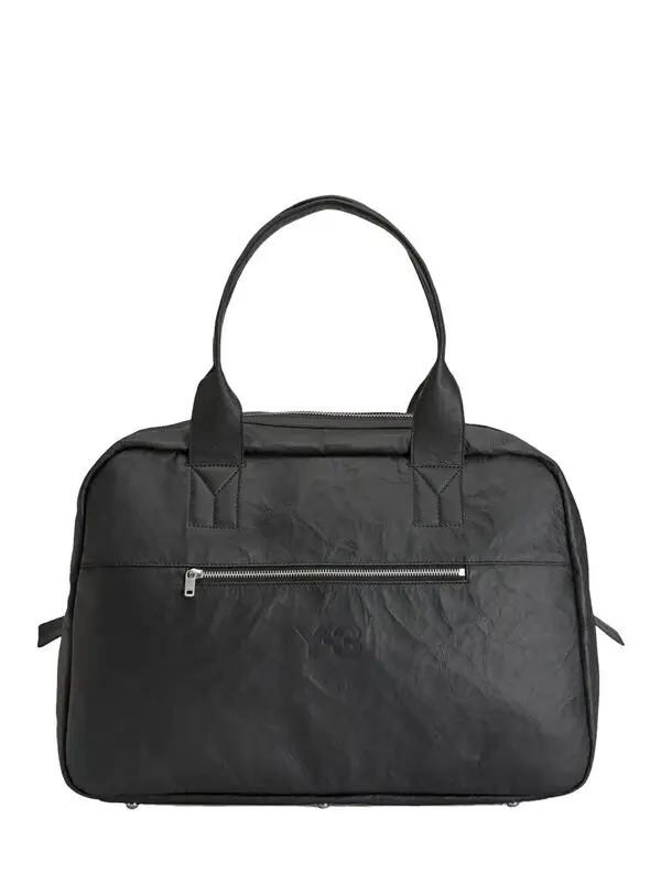 Y3 Logo-detail Tote Bag - Black