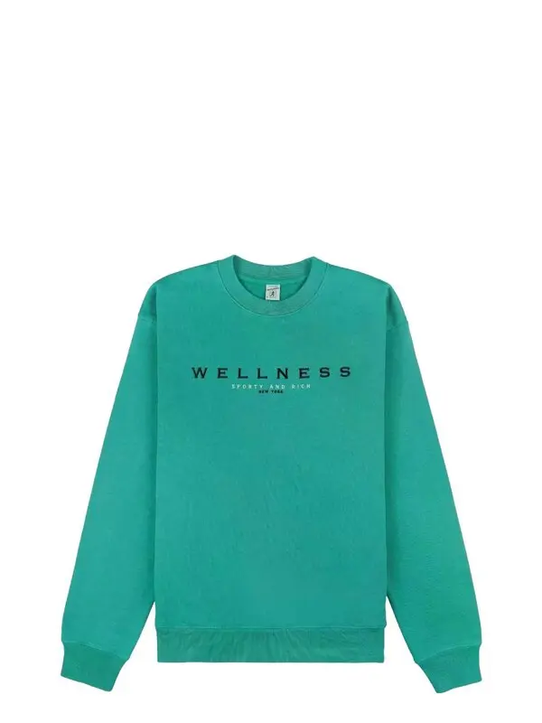 SPORTY & RICH Crew-neck Sweatshirt - Green
