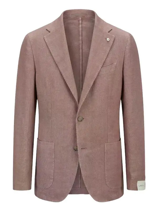 L.B.M. 1911 Buttoned Blazer - Pink