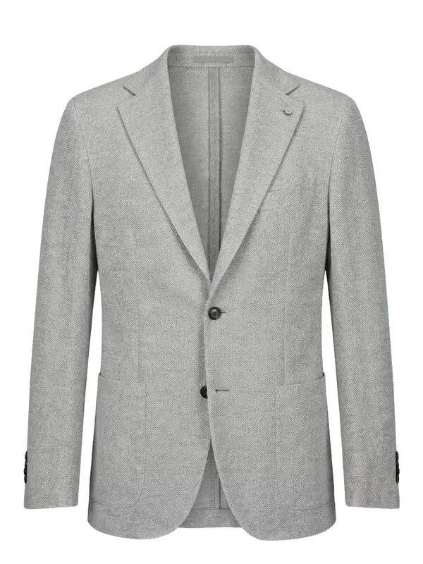 L.B.M. 1911 Button Blazer - Grey