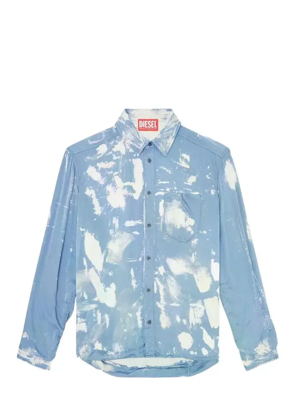 DIESEL® S-ramon-plain Pocket Plain Shirt - Blue