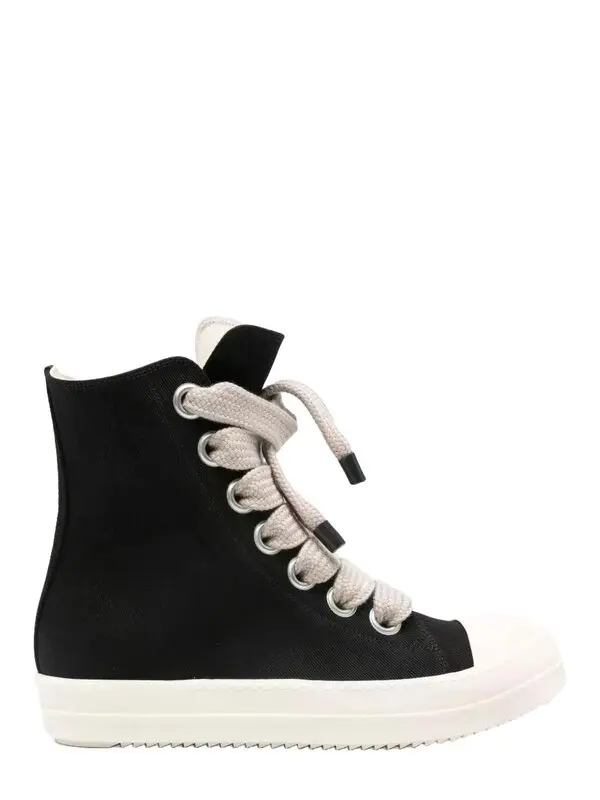 Rick Owens Jumbolace High-top Sneakers - Black