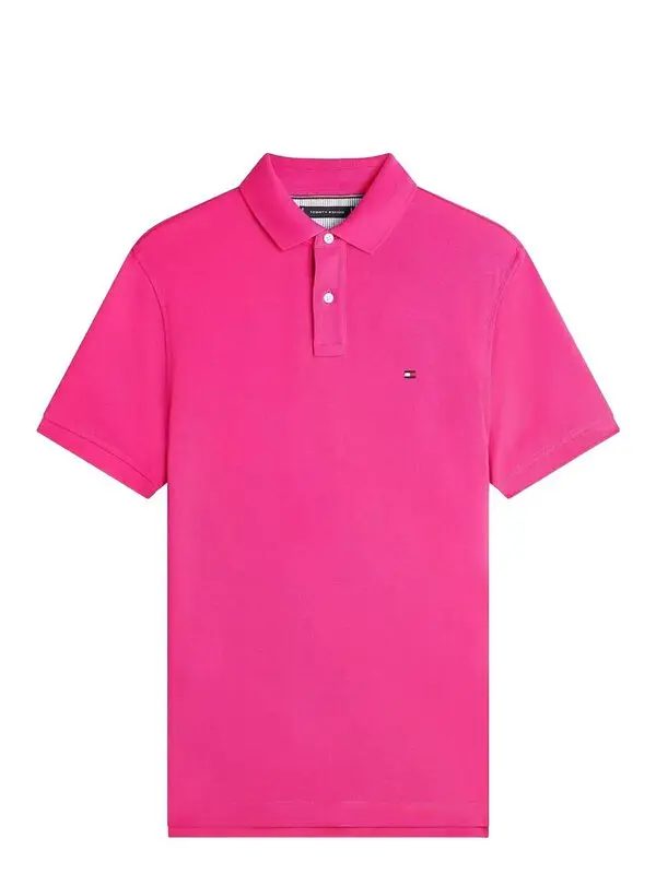 Tommy Hilfiger Short-sleeve Polo Shirt - Pink