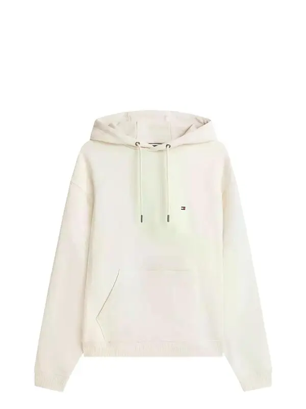Tommy Hilfiger Embroidered-logo Hoodie - Neutrals