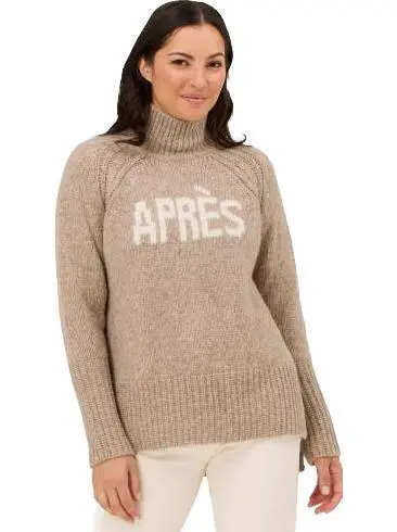 Krimson Klover Apres Baby Alpaca Tunic - Oat
