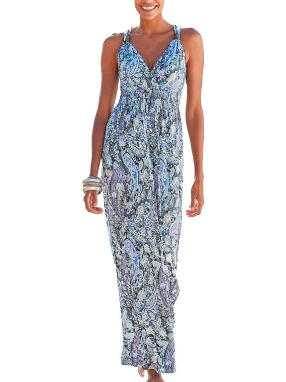 LASCANA Paisley Print Maxi Dress - Multi Print