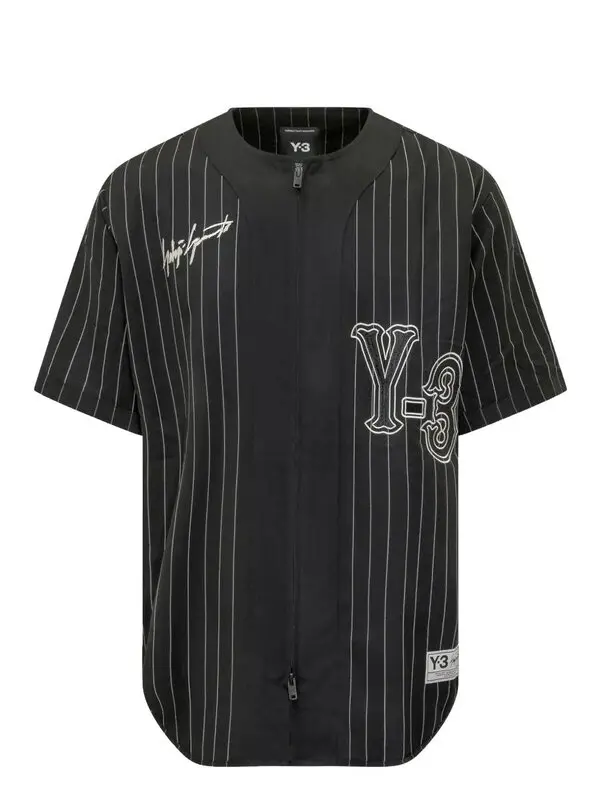 Y3 Striped Shirt - Black