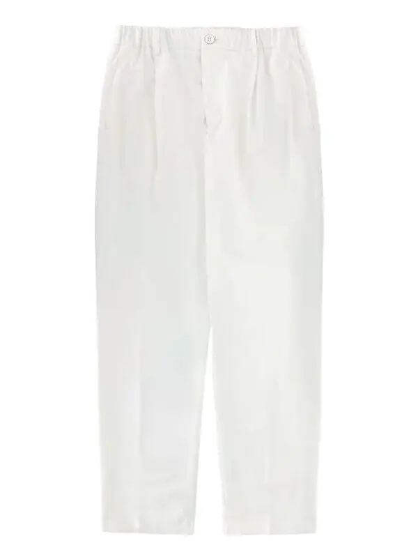 Herno Pleated Trousers - White