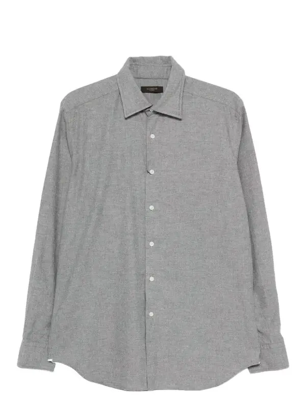 GLANSHIRT Flannel Shirt - Grey