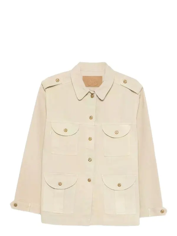 BLAZÉ MILANO Nariida Flap-pocket Jacket - Neutrals