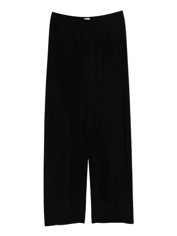 Nanushka Elasticated Barrel Leg Trousers - Black