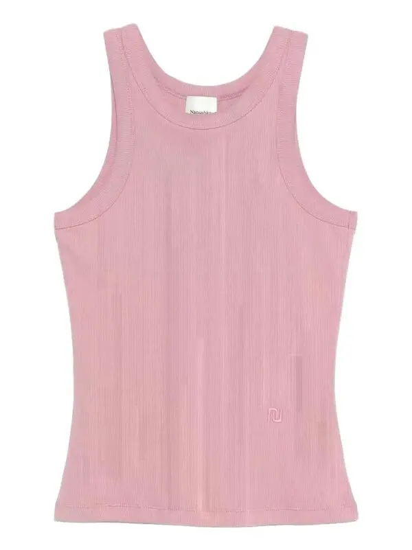 Nanushka Slim Fit Tank Top - Pink