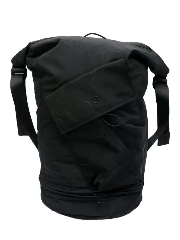 Y3 Logo Backpack - Black