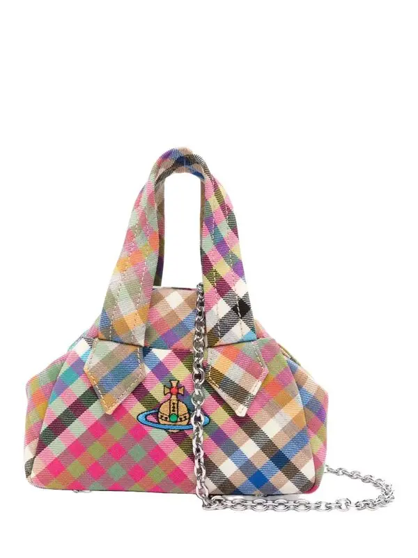 VIVIENNE WESTWOOD Mini Yasmine Tote - Pink