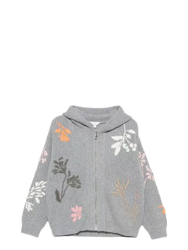 Malo Camelia Zip-up Hoodie - Grey