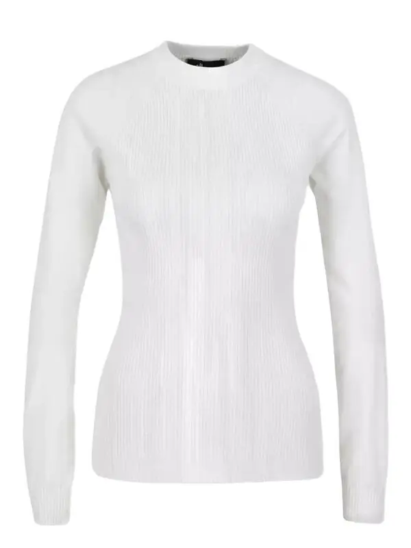 Moncler Long-sleeve Sweater - White