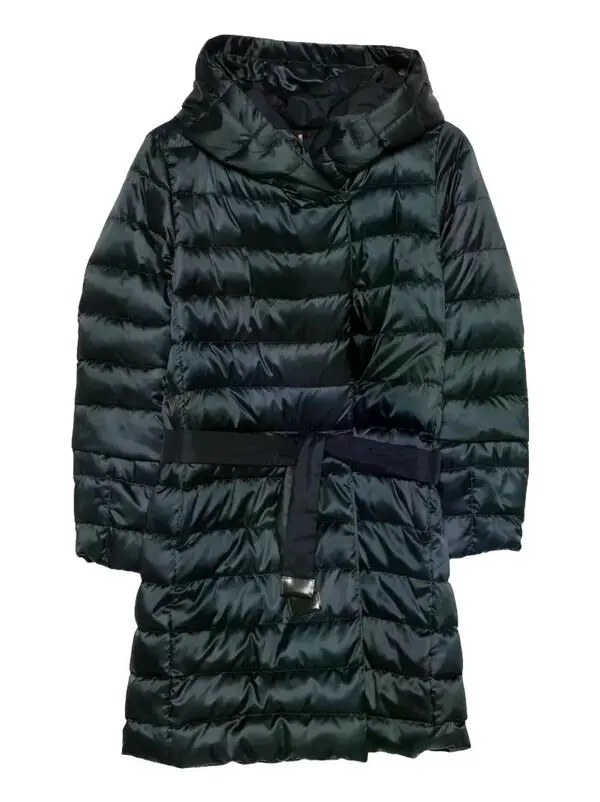 Max Mara Reversible Hooded Coat - Blue