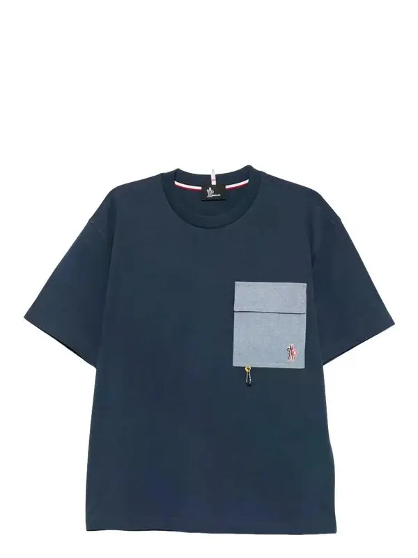 Moncler Chest-pocket T-shirt - Blue
