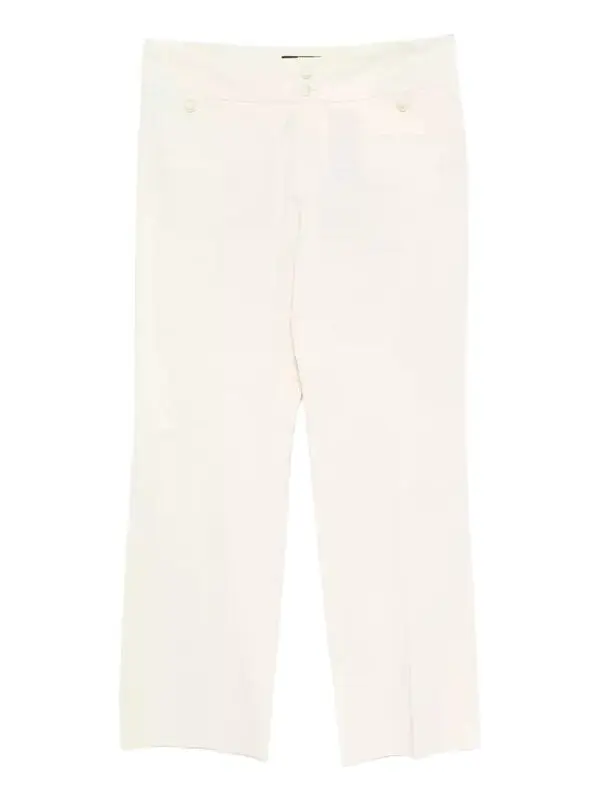 Etro Buttoned Straight Leg Trousers - Neutrals