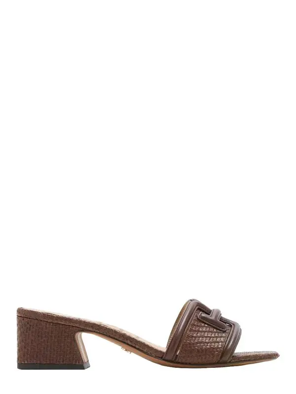 Sam Edelman 45mm Waylon Heeled Sandals - Brown