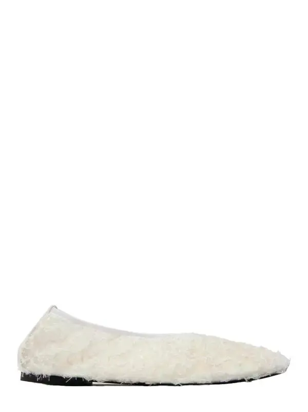 Proenza Schouler Laced Ballerina Flats - White