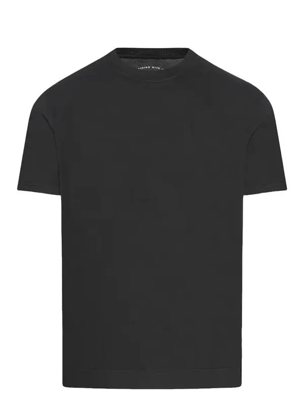 Fedeli Crew-neck T-shirt - Black
