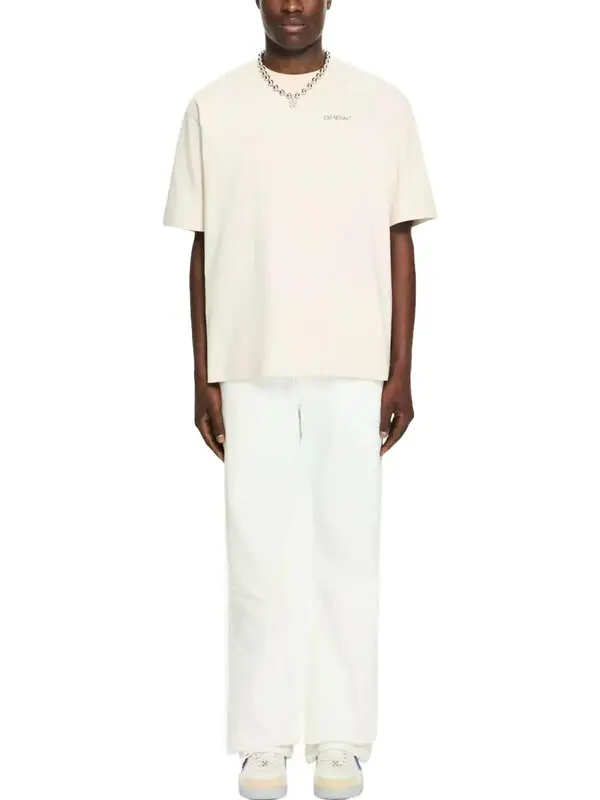 Off-White Short-sleeve T-shirt - Neutrals
