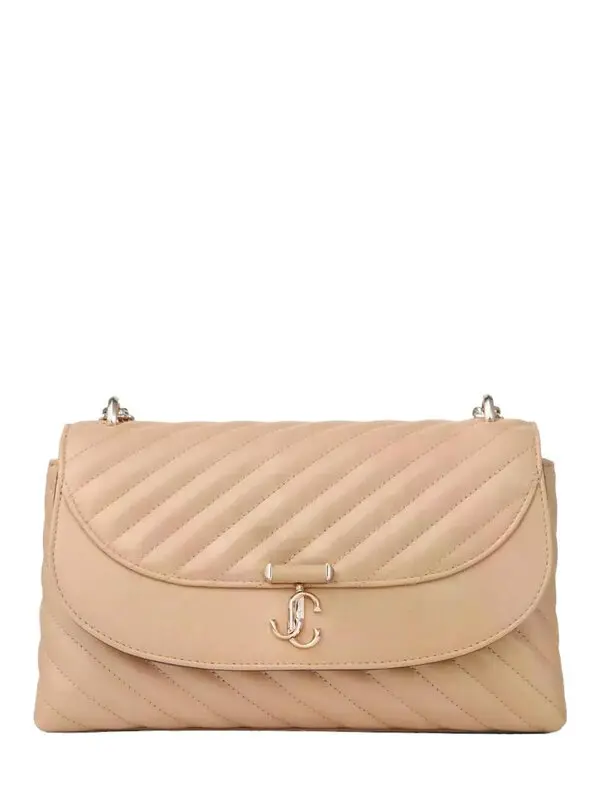 JIMMY CHOO Chain-strap Cross-body Bag - Neutrals
