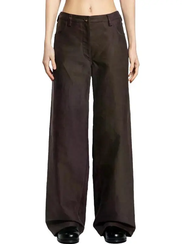 ZIGGY CHEN Straight-leg Trousers - Purple