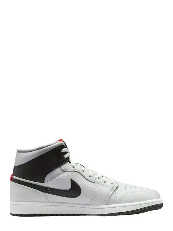 JORDAN Air 1 Mid Lace-up Sneakers - Grey