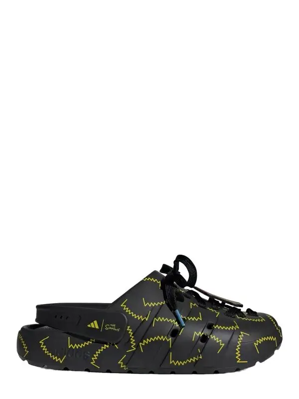 Adidas X The Simpsons Adilette Clogs - Black