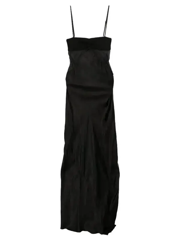 Rick Owens Slip Maxi Dress - Black