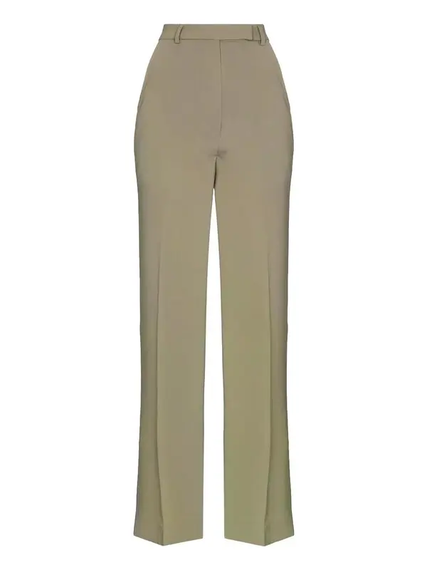 THE FRANKIE SHOP Isla Wide-leg Trousers - Neutrals