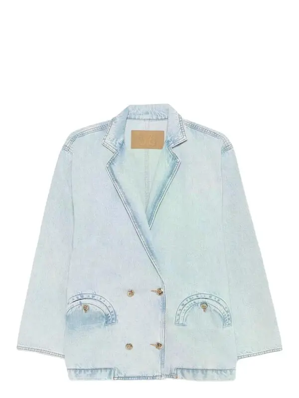 BLAZÉ MILANO Cory Double-breasted Jacket - Blue